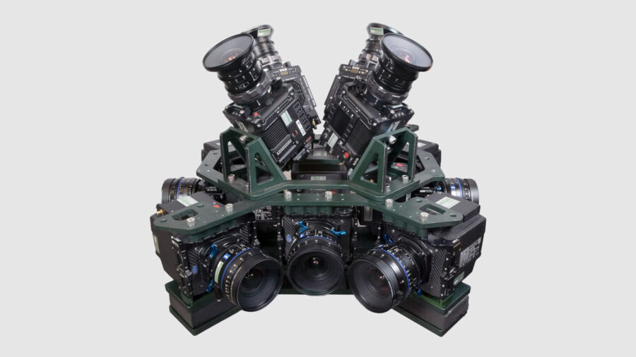 12- WAY (8 x ARRI ALEXA MINI LF + 4 x RED DSMC3 V-RAPTOR) PORTRAIT 360 ...