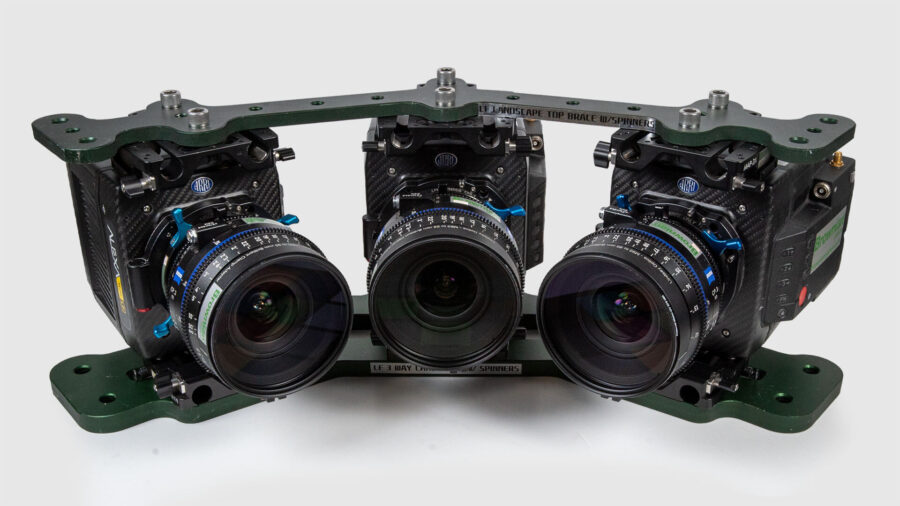 3- WAY (3 x ARRI ALEXA MINI LF) LANDSCAPE ARRAY RIG Hire in the UK & London