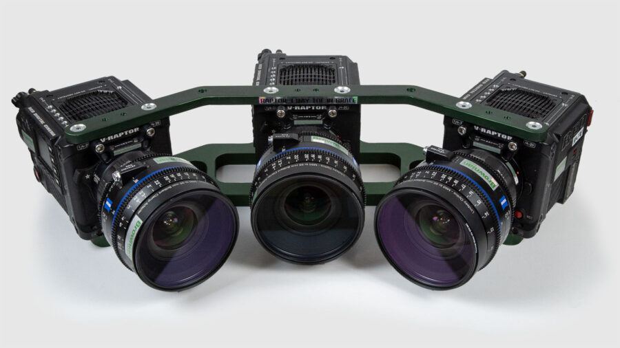 3- WAY (3 x RED DSMC3 V-RAPTOR [X] ) LANDSCAPE ARRAY RIG Hire in the UK ...