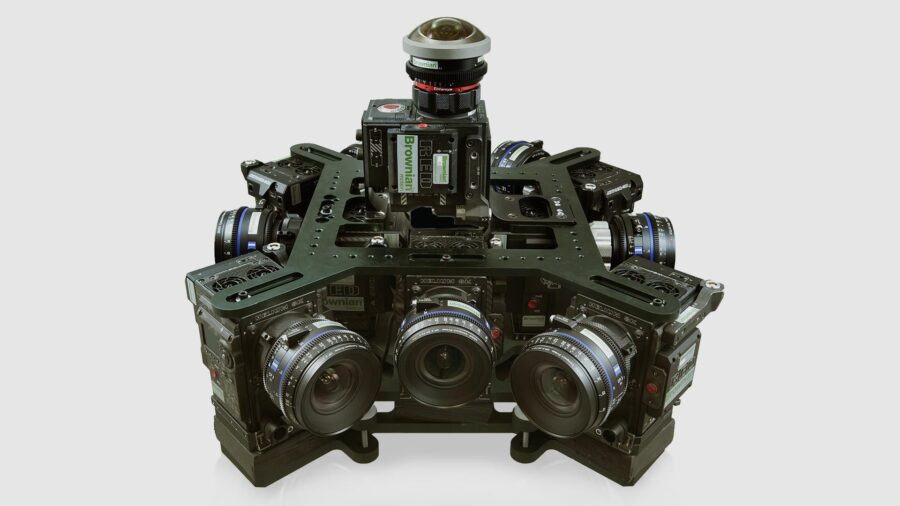 9-WAY RED DSMC2 HELIUM LANDSCAPE 360 ARRAY RIG Hire in the UK & London