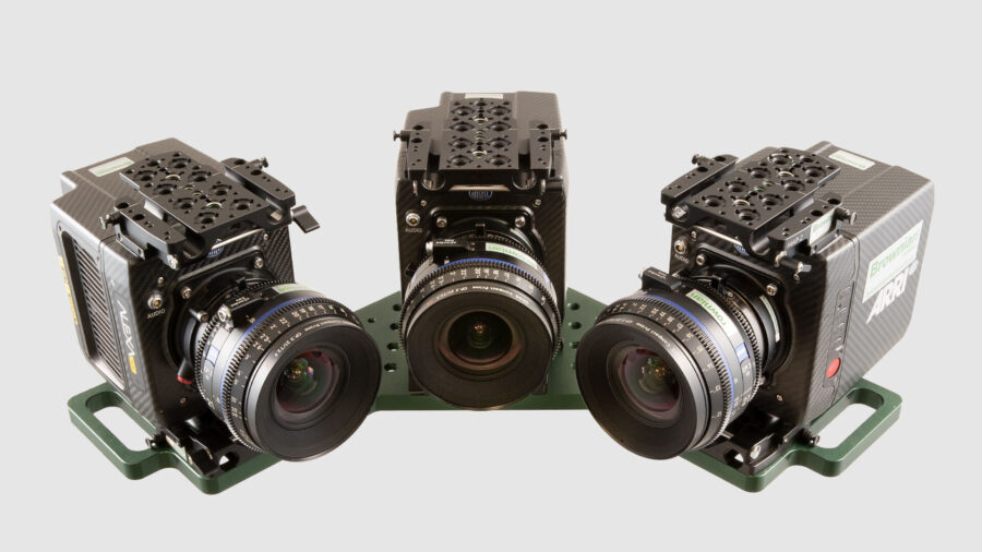 3-WAY ARRI ALEXA MINI LANDSCAPE TOED-IN ARRAY RIG Hire in the UK & London
