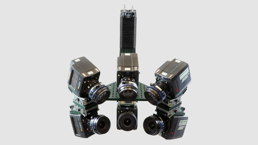 6-WAY ARRI ALEXA MINI LANDSCAPE TOED-IN ARRAY RIG